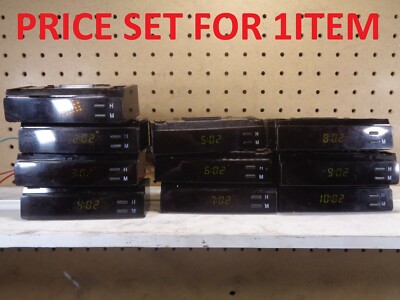 2003-2008 Toyota Corolla Clock | 8391002070 | Genuine OEM | Black ...