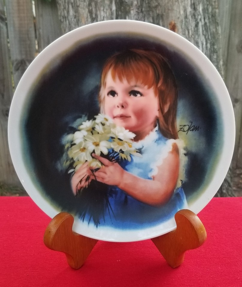 For You ~ Zolan's Children Plate Collection ~ Donald Zolan ~ Vintage ...