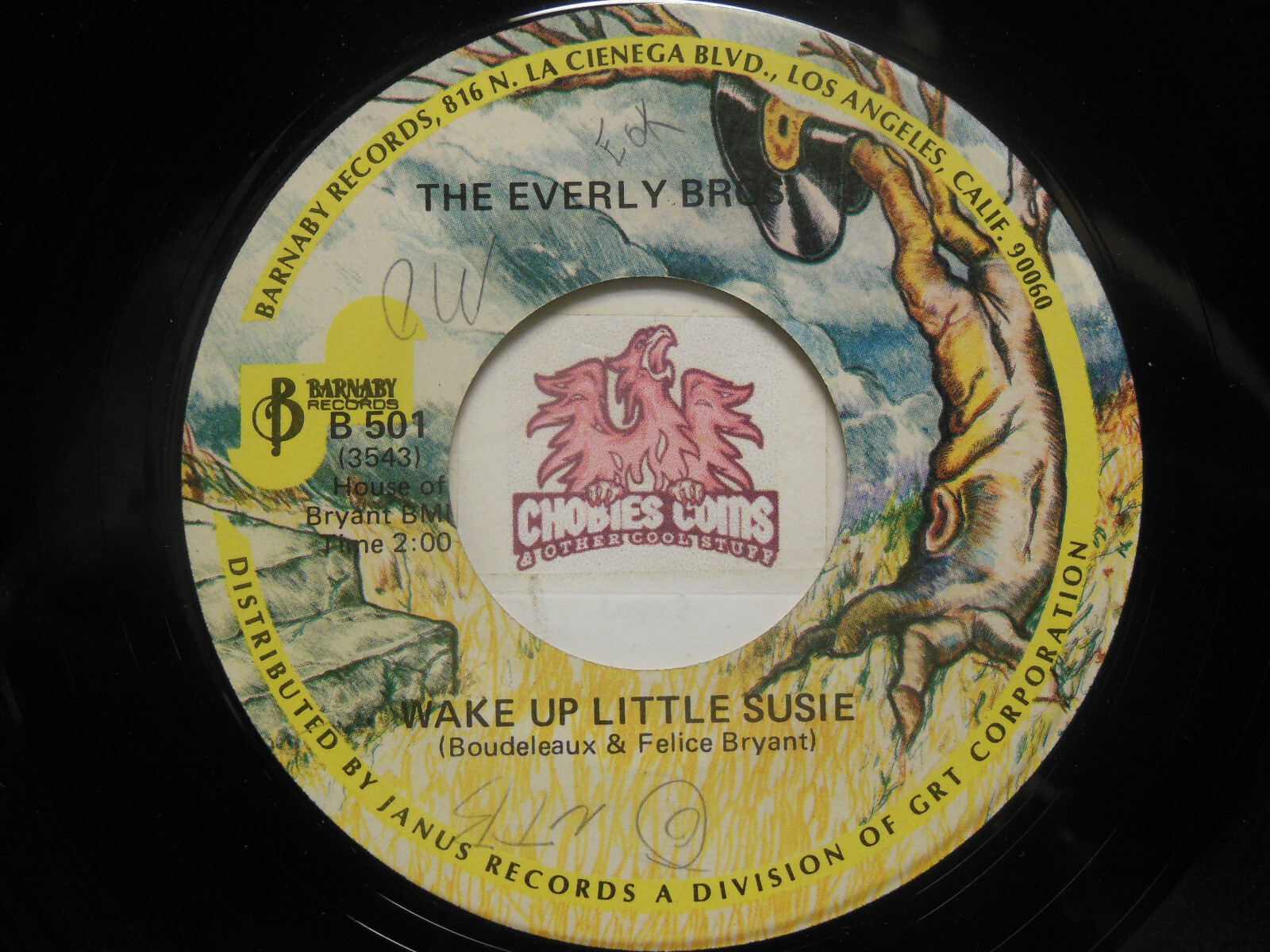 Everly Brothers: Wake Up Little Susie / Maybe Tomorrow, 45 RPM VG+ (5I ...