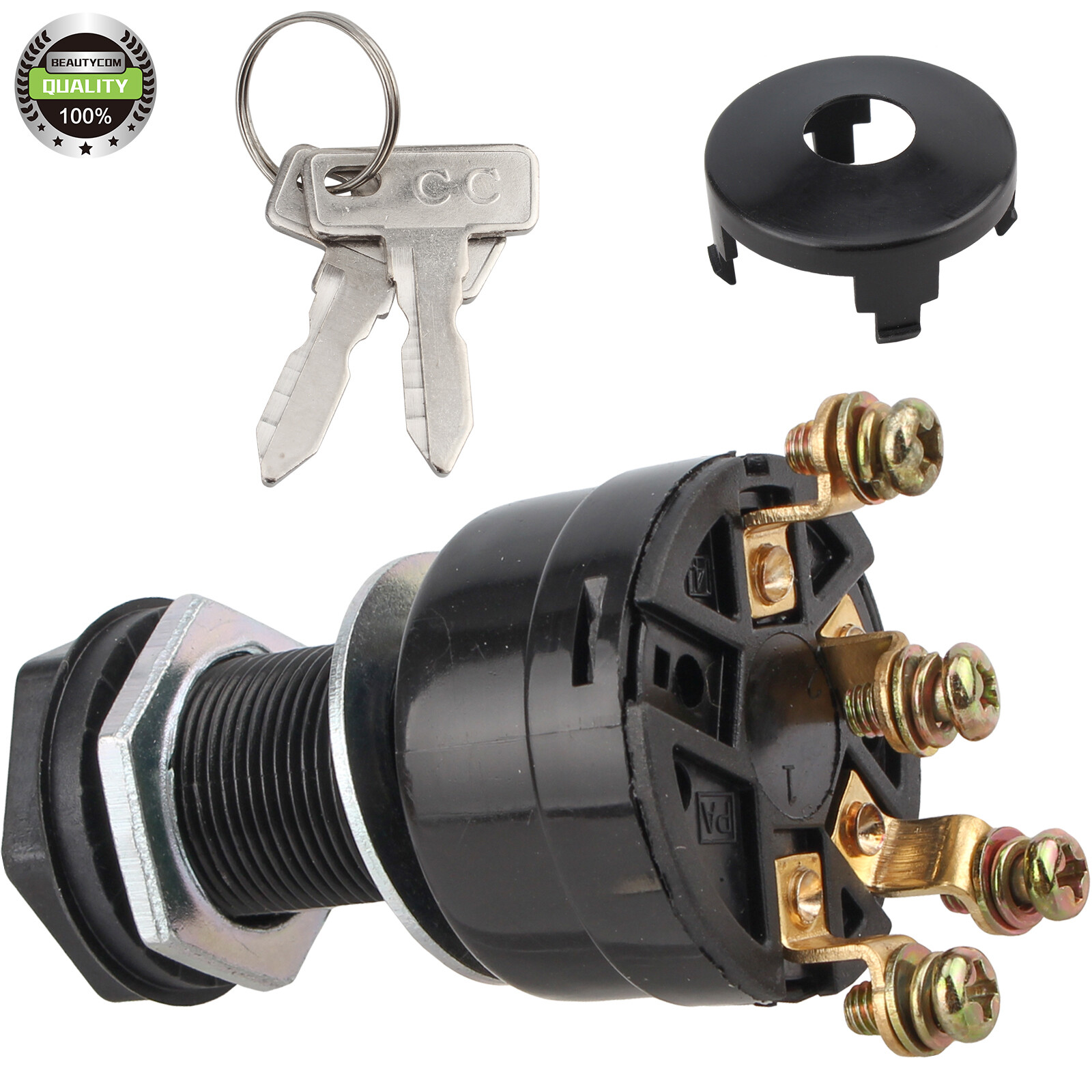 Ignition Key Switch Fits for Club Car Golf Cart DS Carryall XRT 4 ...