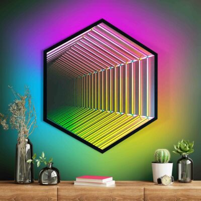 Hexagon Infinity Mirror | eBay
