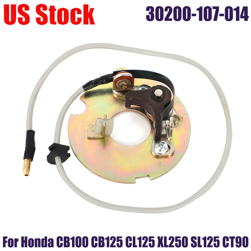 Points Plate Assembly 30200-107-014 For Honda CB100 CB125 CL125 XL250 ...
