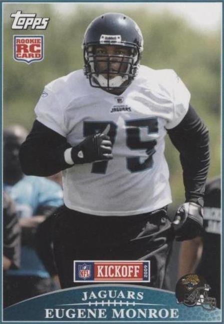 2009 Topps Kickoff - Eugene Monroe #138 (RC) for sale online | eBay
