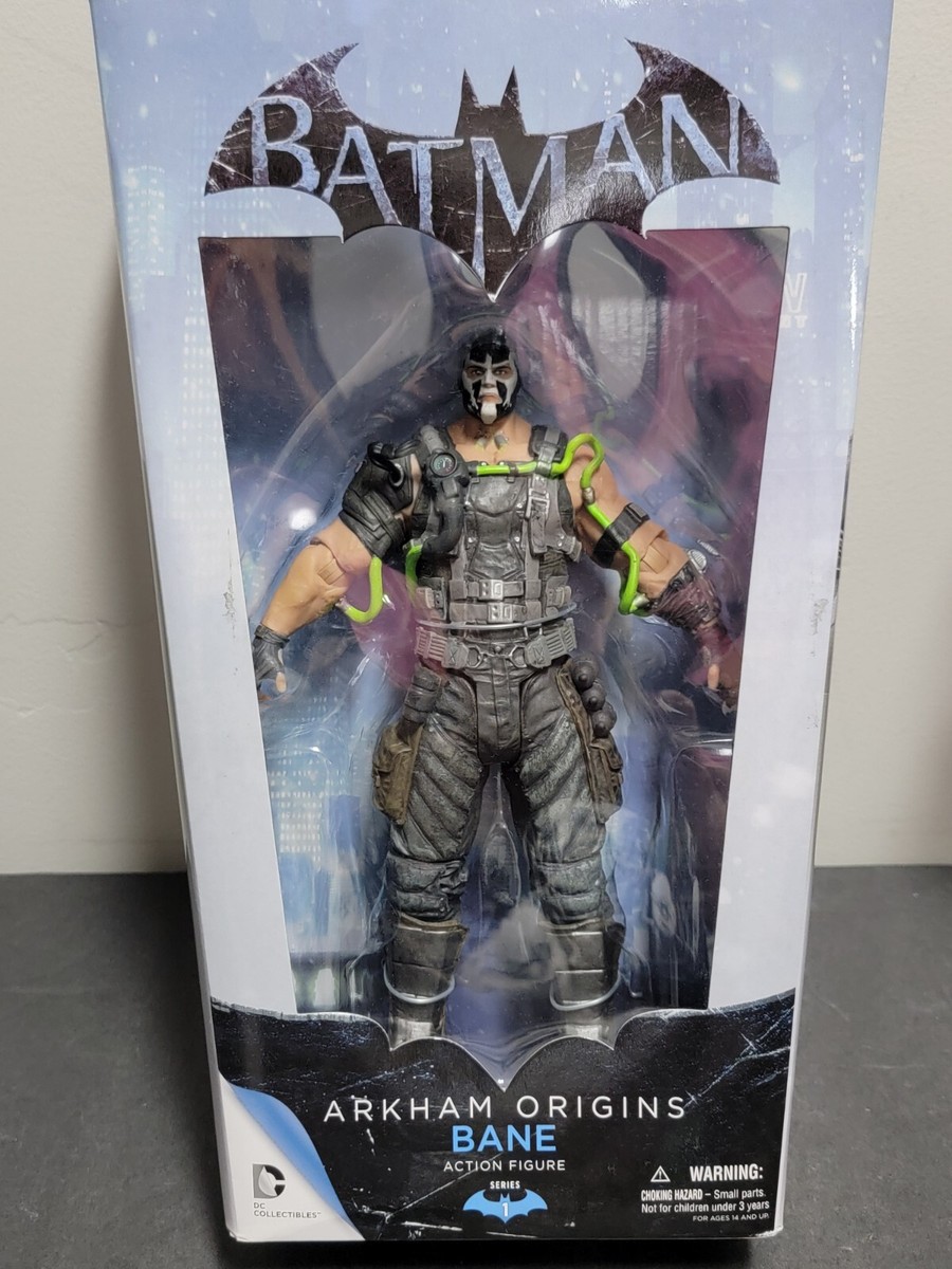 Action Figure Bane Arkham Origini Batman DC Comics Moto Tank Vehicle