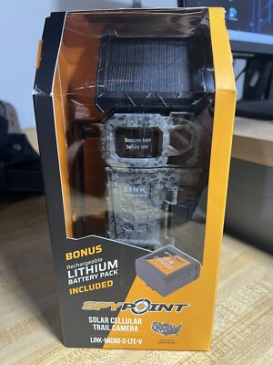 SPYPOINT 2020 LINK-MICRO-S-LTE-V Cellular Trail Camera 887157020064 | eBay