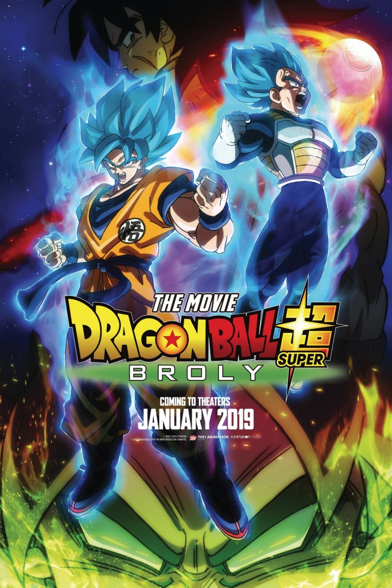 Poster Dbs Broly Movie English Movie Trailer Dragon Ball Super Broly ...