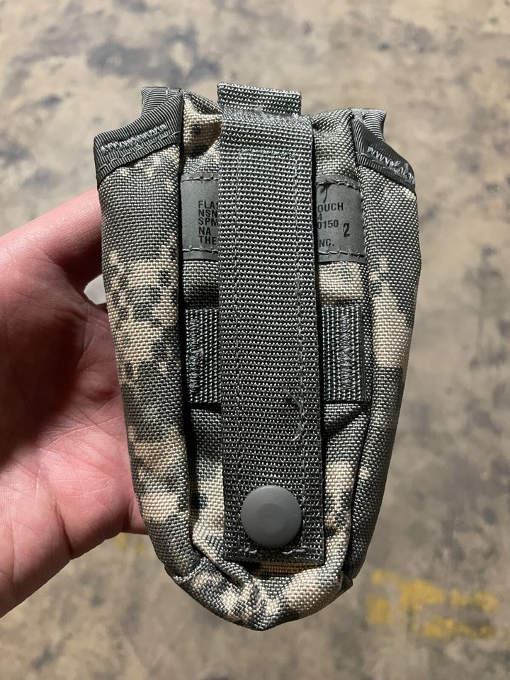 Lot of 4 USGI US Military Army MOLLE ACU UCP FLASH BANG GRENADE POUCH ...