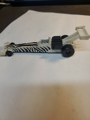 1993 Mattel Hot Wheels Diecast Black & White Zebra Print Top Fuel ...