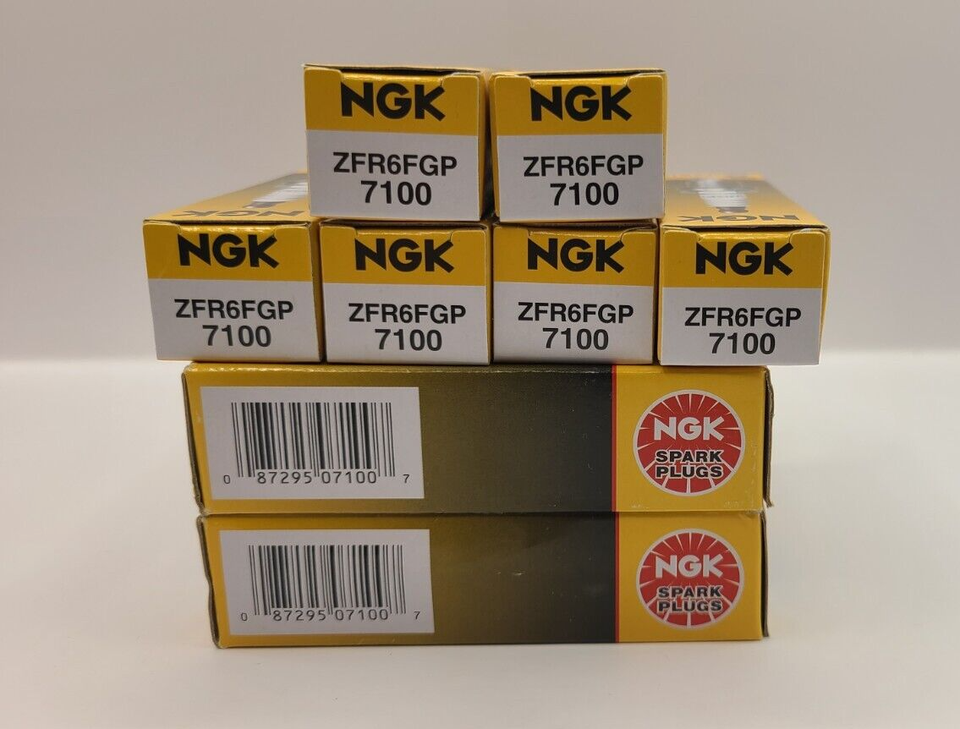 OEM 6PCS ZFR6FGP Platinum Spark Plugs NGK 7100 For Ram Jeep Liberty 4 ...