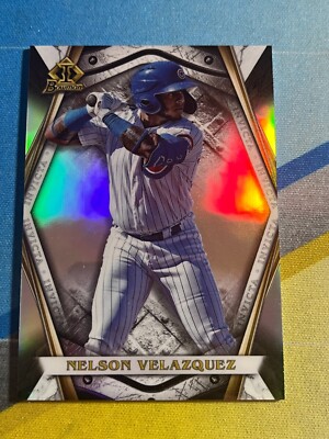 2022 Bowman Chrome NELSON VELAZQUEZ Chicago Cubs Invicta BI-22 | eBay
