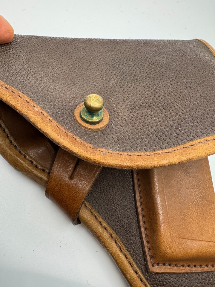 Soviet Tokarev TT30 TT-33 TTC Russian Belt Holster Pig Skin Leather ...