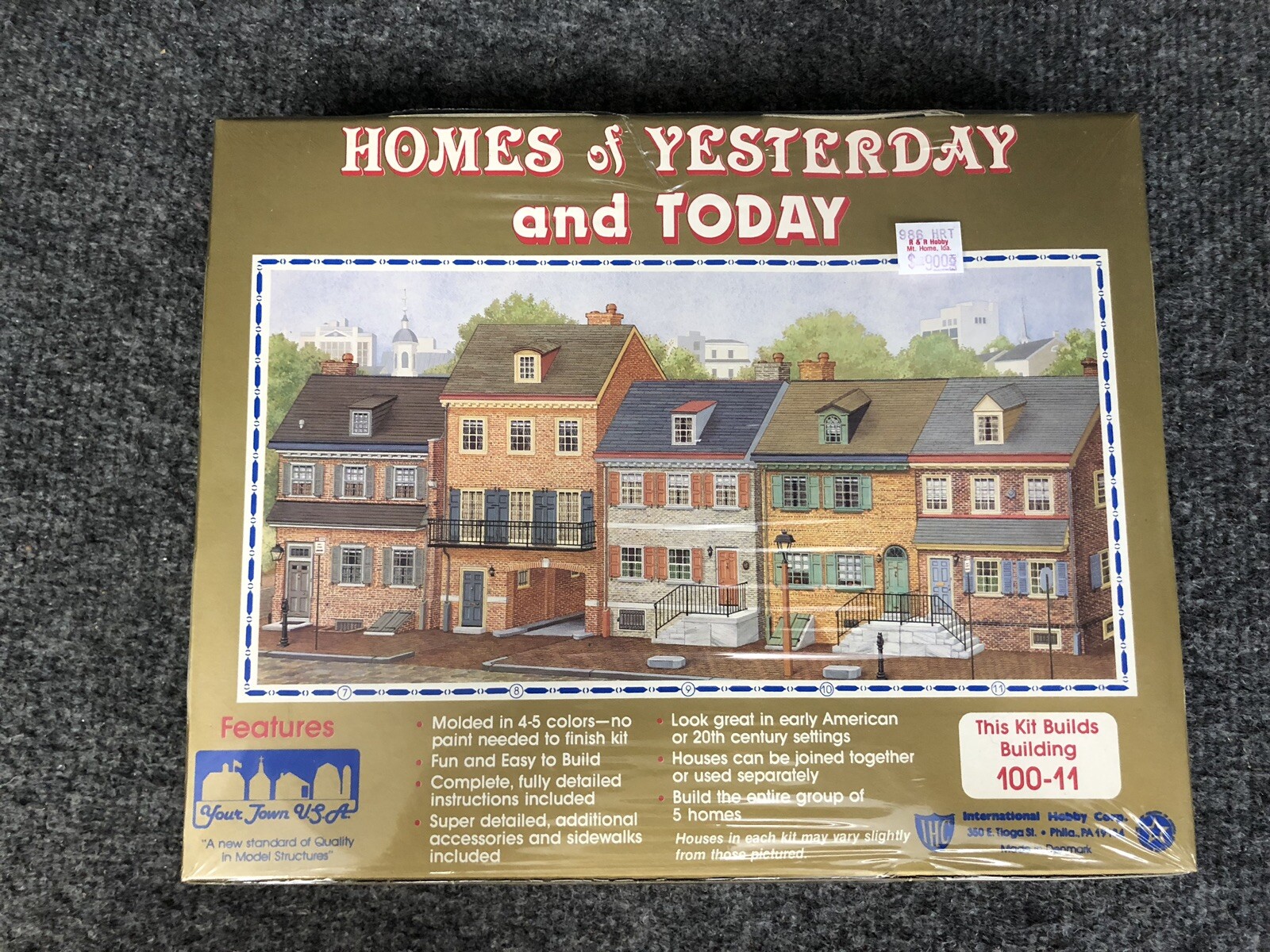 IHC Homes of Yesterday & Today HO Scale Model Building Kit 100-11 ...