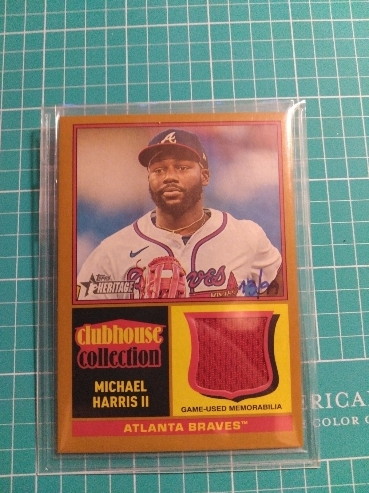 Michael Harris II 2025 Topps Heritage #CCR-MH Clubhouse Collection ...