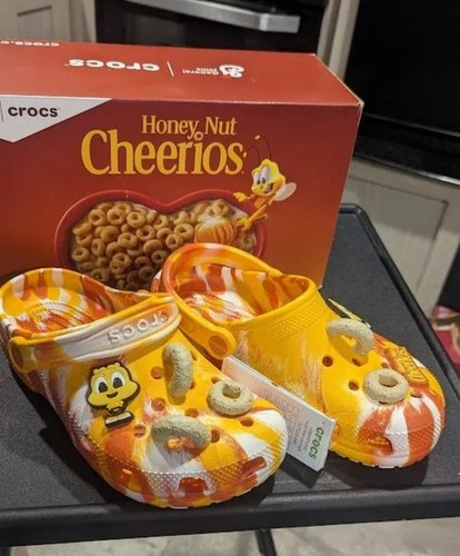 Honey Nut Cheerios Crocs 6.5 Men's | eBay