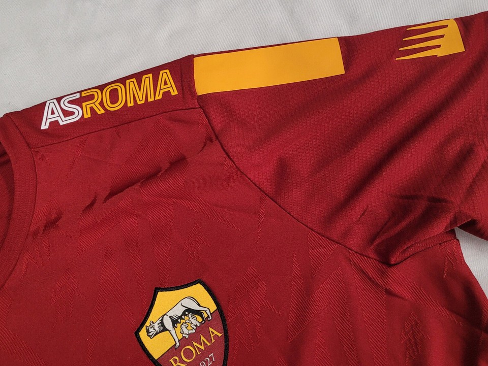 AS Roma New Balance Pre Game Soccer Jersey men sz M Medium Large L NWT ...