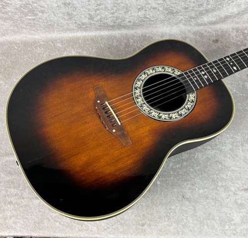 Vintage 1976 USA Ovation Model 1112-1 acoustic guitar with hardshell ...