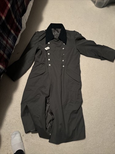 German Overcoat Not Wool Size 52 Ww2 Reproduction | eBay