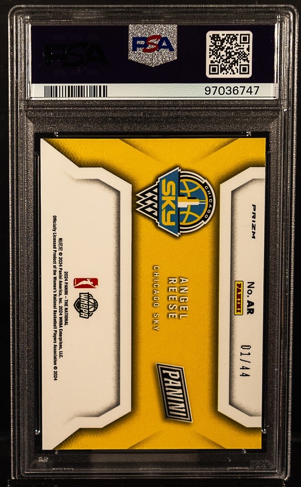 ANGEL REESE 2024 Panini The National NSCC VIP Color Blast Prizm RC 1/44 ...