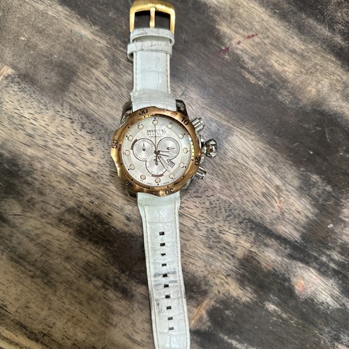 Invicta White Men's Venom Reserve Chronograph Copper Dial | eBay