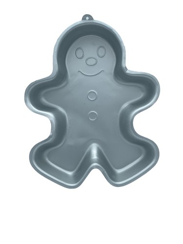 1985 Wilton Gingerbread Man Cake /Pan Aluminum Vintage | eBay