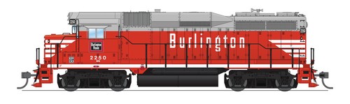 Broadway Limited HO 9134 EMD GP30 Loco Paragon4 Sound, BN #2250, DCC ...