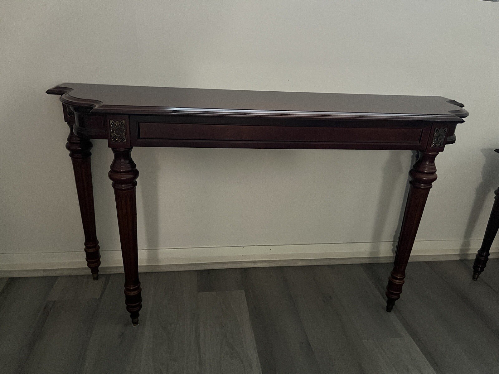 Bombay Co Furniture Mahogany Wood Console/ Entry/ Hall Table | eBay