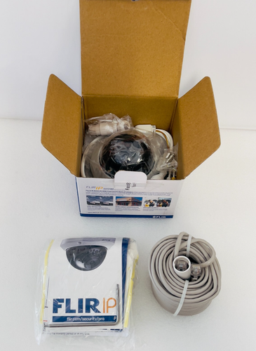 LOREX BY FLIR IP N243VW4 Quad HD Fixed Vandal Dome Camera 4MP Cable PoE ...