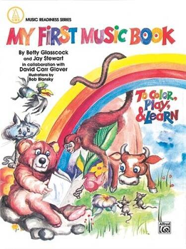 My First Music Book: To Color and Play (Music Readiness Series) - GOOD ...