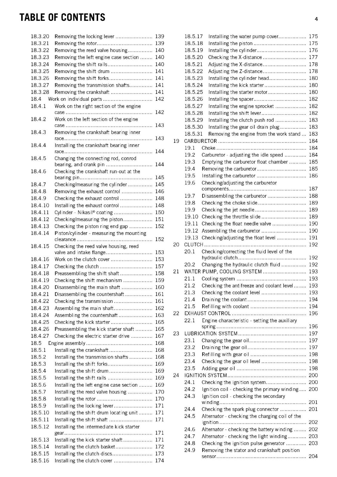 KTM Service Workshop Shop Repair Manual Book 2013 250 XC‑W | eBay