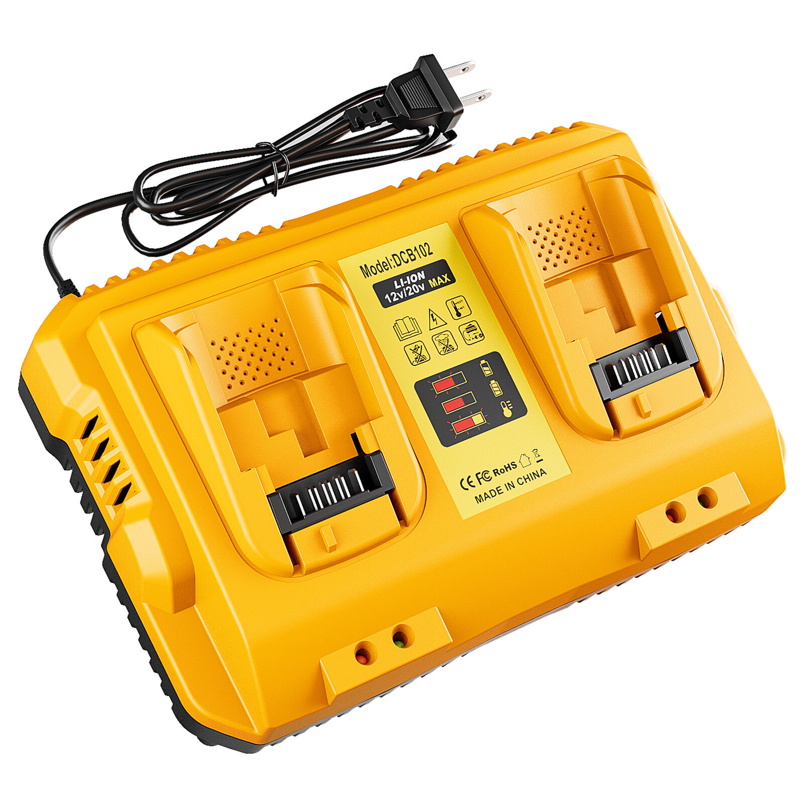DEWALT DCBP034-2 20V POWERSTACK Compact Li-Ion Battery (Pack of 2) for ...