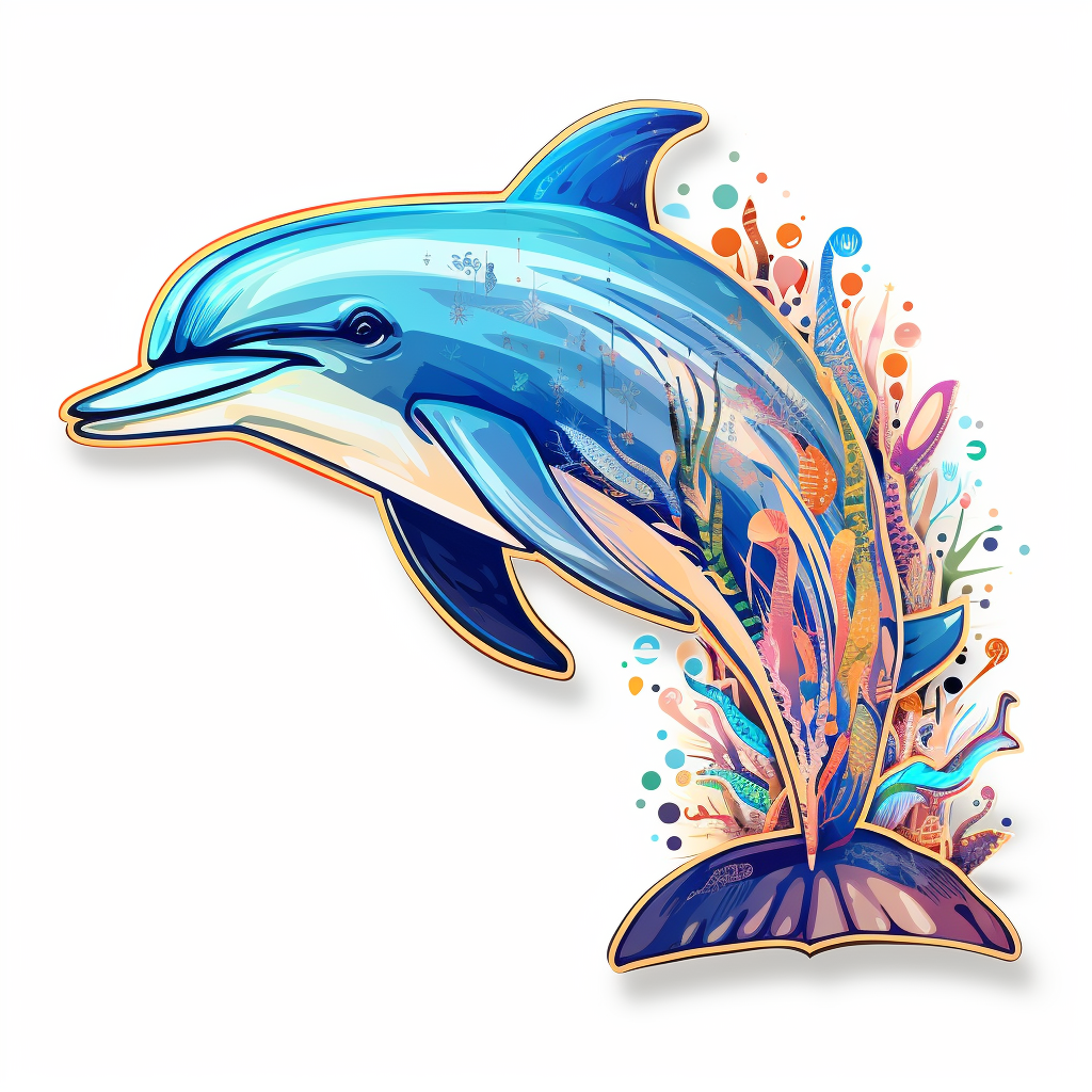 Autoaufkleber Sticker Niedlicher Delfin Aufkleber | eBay.de