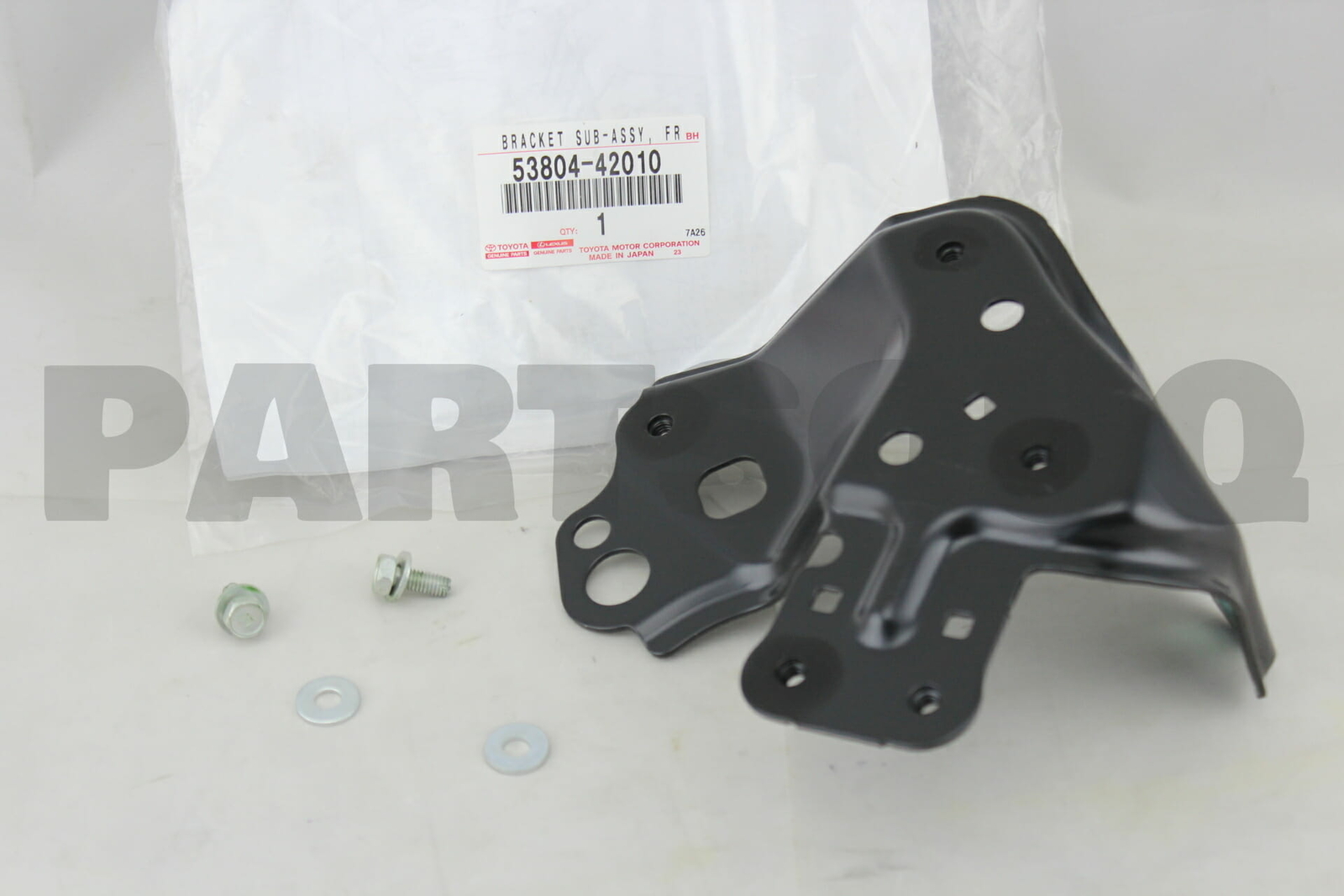 5380442010 Genuine Toyota BRACE, FRONT FENDER TO APRON, LH 53804-42010 ...