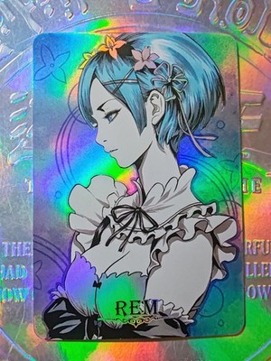 Card Goddess Re:Zero EMILIA REM Ram Sexy Holo Oil | eBay