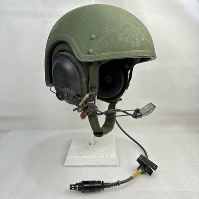 Large CVC Military Combat Vehicle Crewman Tanker Helmet W/ Comms Liner ...