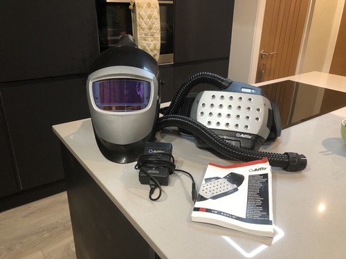 Speedglas 9002x with adflo air fed system , auto darkening welding mask ...