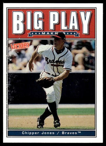 1999 Upper Deck Victory Chipper Jones Atlanta Braves #30 | eBay