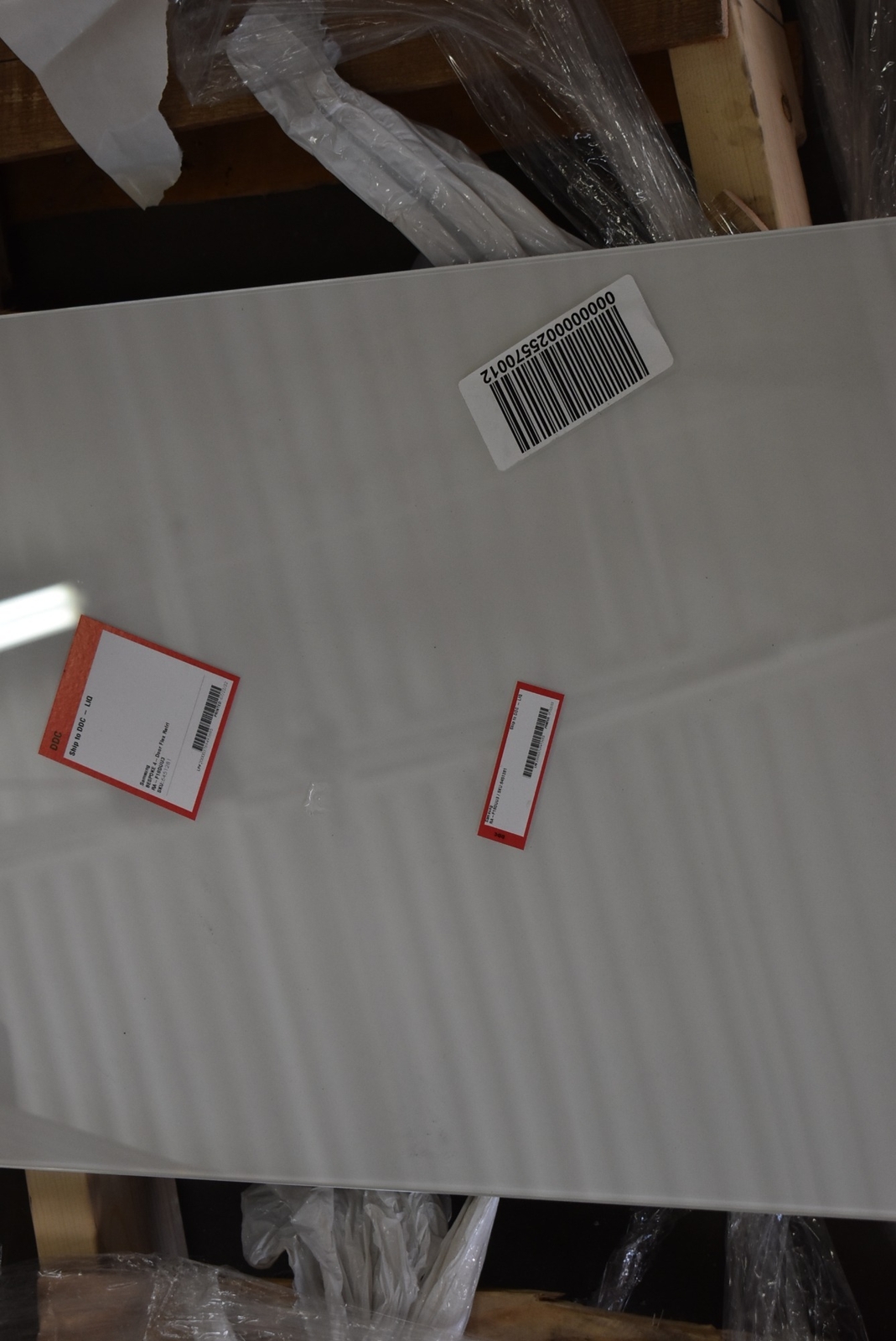 Samsung RAF18DUU35 White Glass 4-Door Refrigerator Top Panel NOB ...