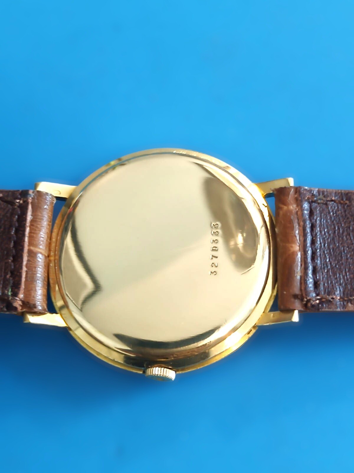 Zenith vintage 18k solid gold watch mens | eBay