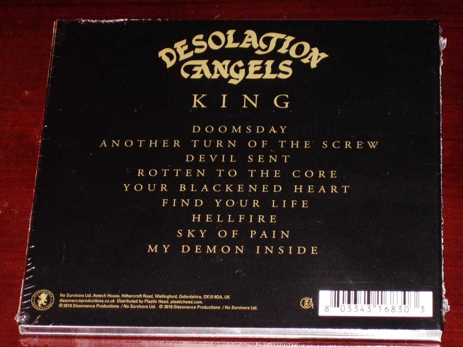 King by Desolation Angels (CD, 2018) for sale online | eBay