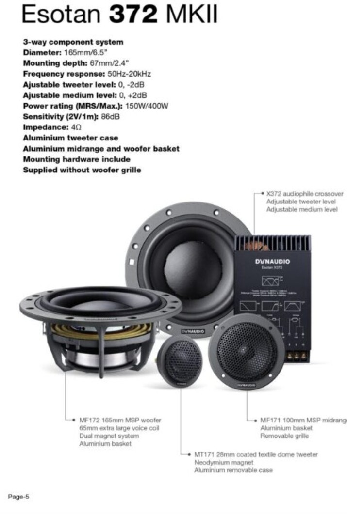 Dynaudio Esotan MT171 , Aluminum Pods for Tweeters Dynaudio Esotan | eBay