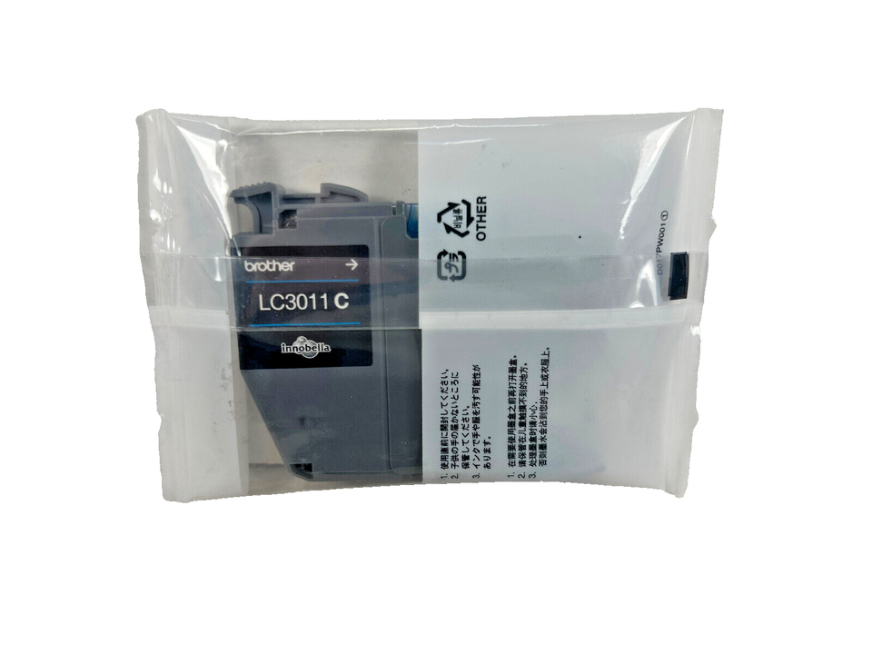 GENUINE Brother LC3011 Cyan Ink Cartridge for MFC-J491DW MFC-J690DW MFC ...