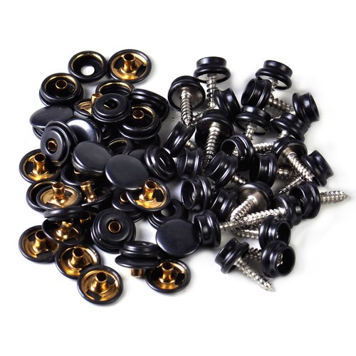 25X Press Snap Button Screw Studs Fastener Sockets fr Canvas Tent ...