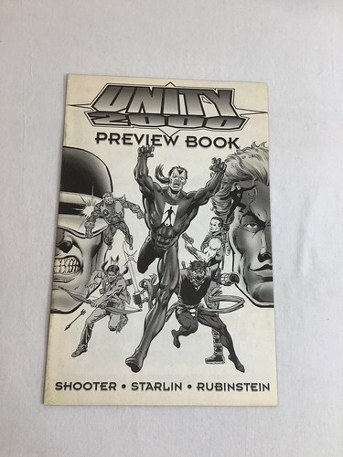 Unity 2000 Preview Book #1 Acclaim Comics 2000 | eBay