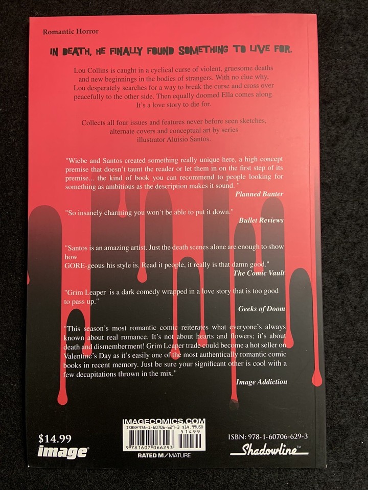 GRIM LEAPER -WIEBE TPB NEW/OLD STOCK | eBay