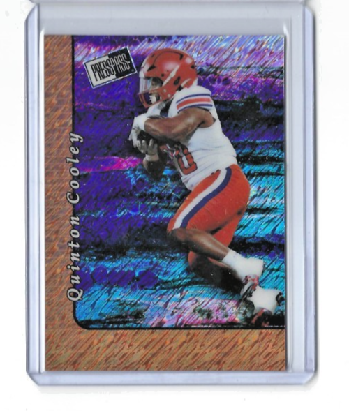 2024 Leaf Collective Quinton Cooley Press Pass Orange Shimmer 20B-221 5 ...