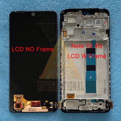 For Xiaomi Redmi Note 12 4G Display Lcd Touch Screen 23021RAA2Y 5G ...