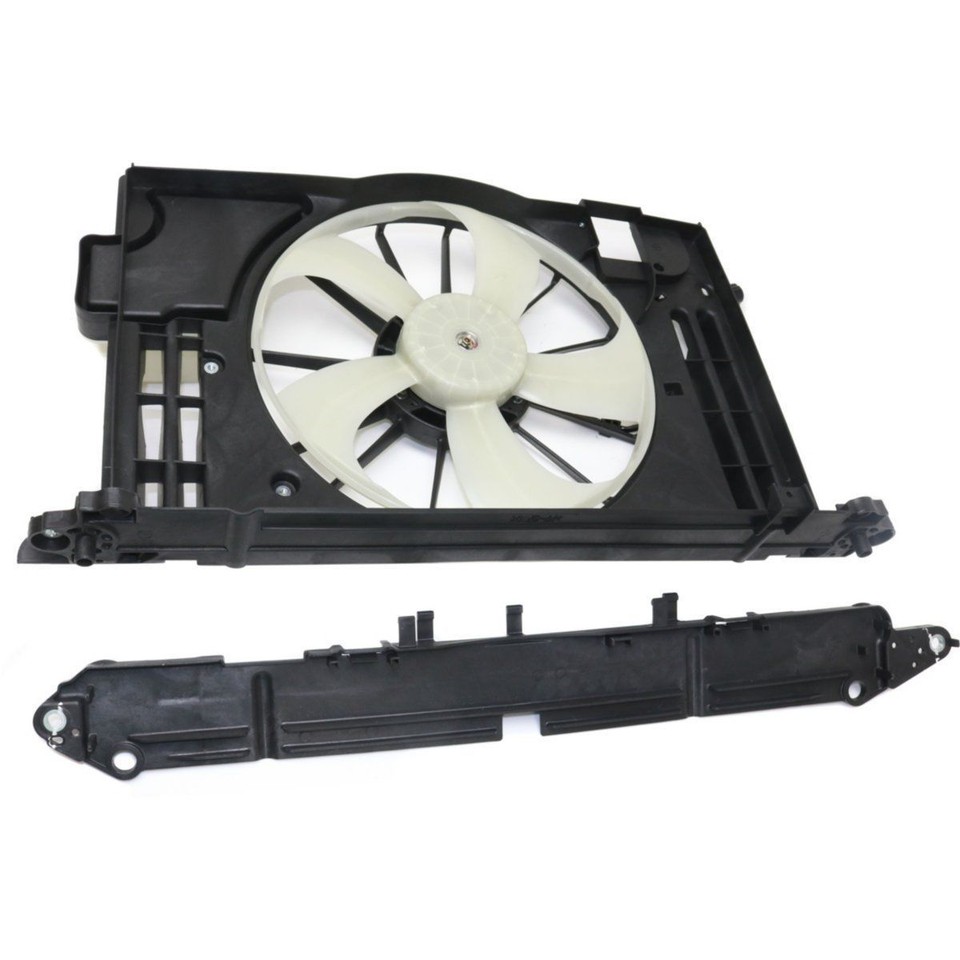 Radiator A/C Condenser Cooling Fan Assembly For 14-19 Toyota Corolla ...