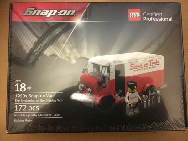 Snap on Tools LEGO 1950's Van SSX17P136 RARE Limited Edition for sale ...