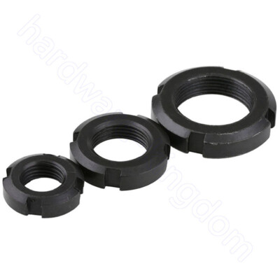 Round Locknut Slotted Nuts Retaining Castle Nut M10 M14 M16 M20 M22 M24 ...