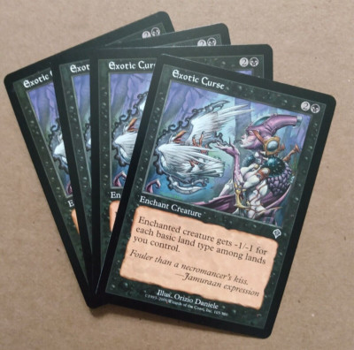 MTG - Exotic Curse (x4) - Magic the Gathering, Invasion | eBay